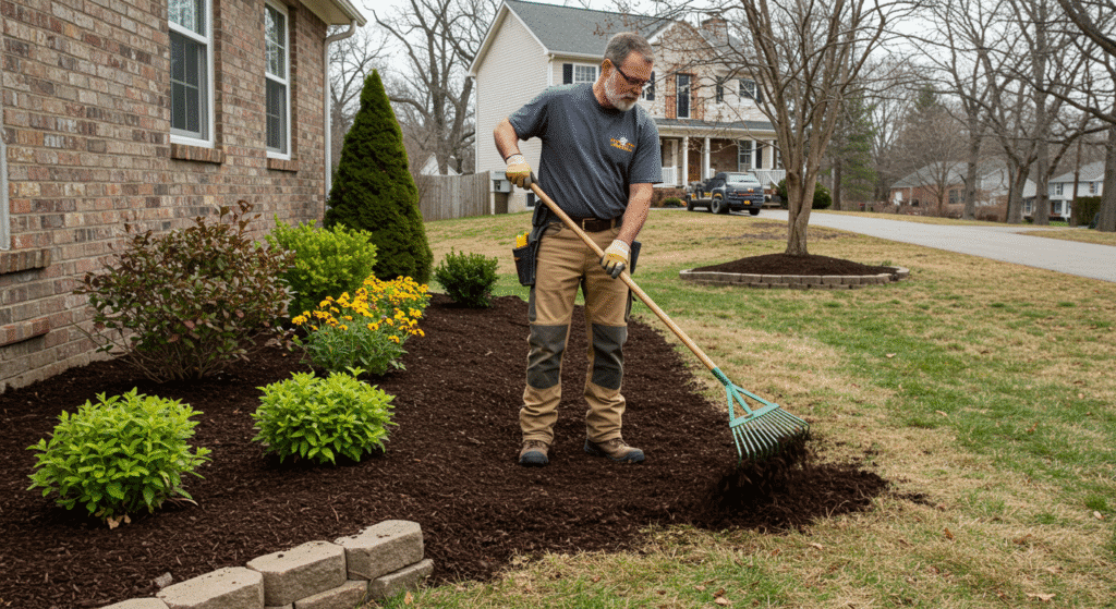Ferguson Mo Mulch Installation - Fresh Cut Quality Lawn Care
